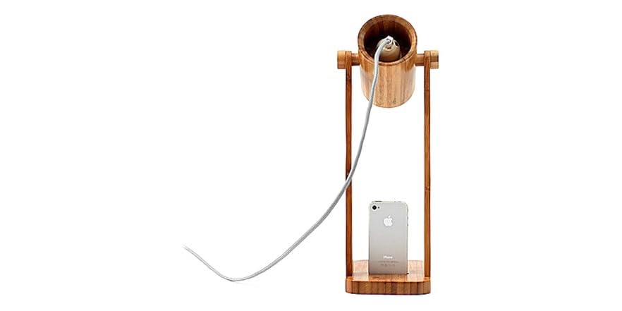 Watchman Bamboo Desk Lamp