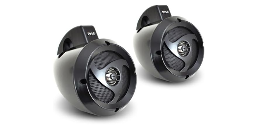 2-Channel Waterproof 4" Speaker System