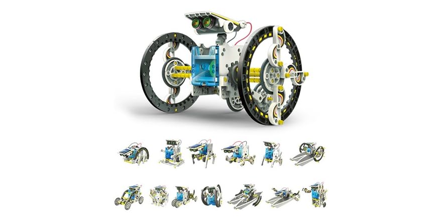 Stem 12 In 1 Educational Solar Robot Toy