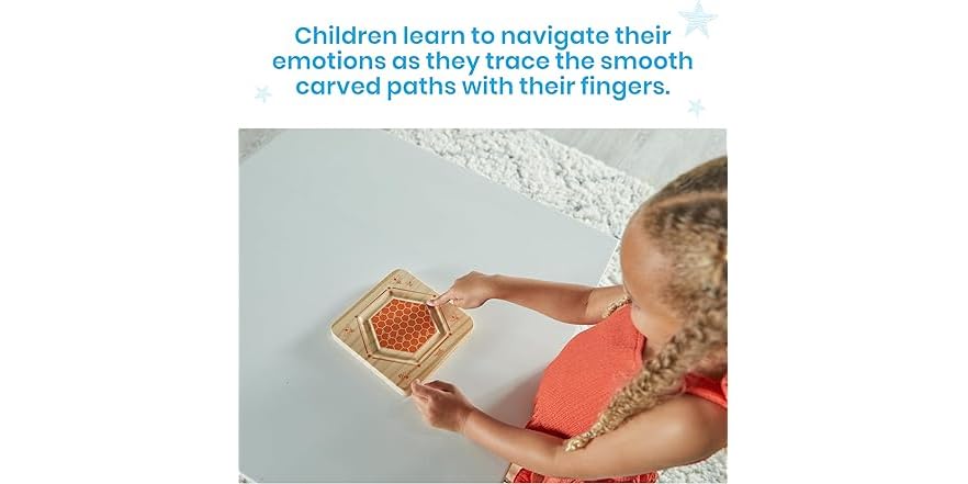 hand2mind Wooden Mindful Maze Set