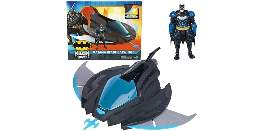 Batman Ninja Strike Katana Blade Batwing and 6" Action Figure