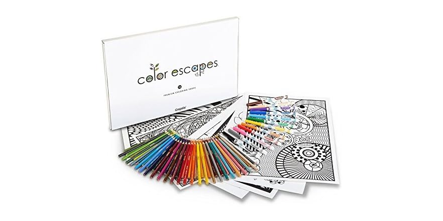 Crayola Color Escapes Coloring Pages…