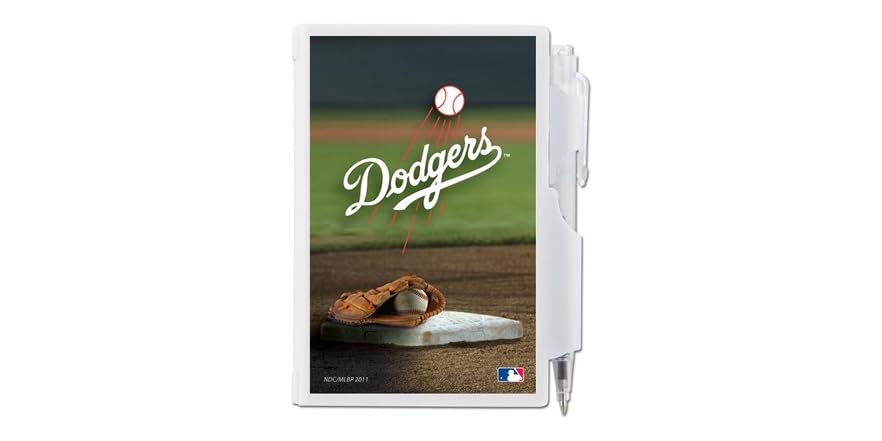 Los Angeles Dodgers MLB Team Notepad Set
