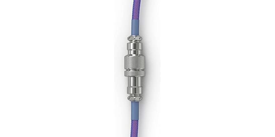 Glorious Coiled Keyboard Cables - Nebula Purple