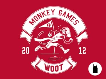 2012 Woot Monkey Games Tank Top - Red