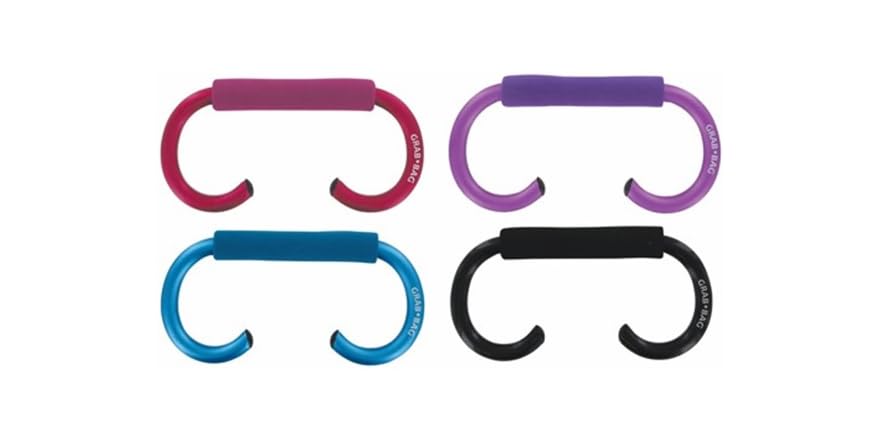 Bag Grabber - 4 Pack, Assorted Colors