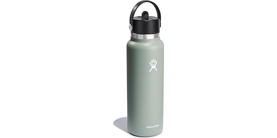 Hydro Flask Wide Flex Straw Cap, 40 oz, Agave