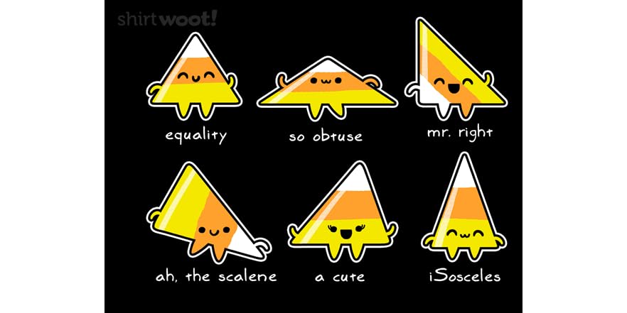 Candy Corn Are Triangles