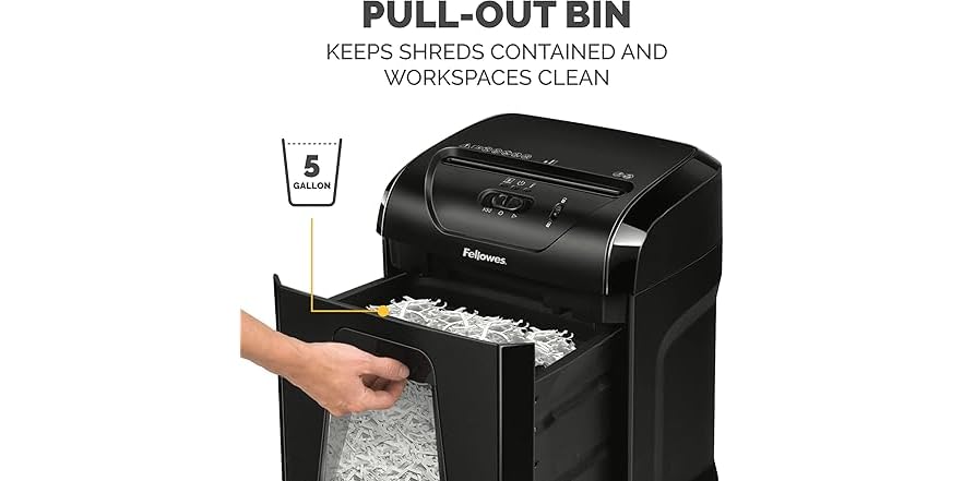 Fellowes 12 Sheet Cross-Cut Paper Shredder