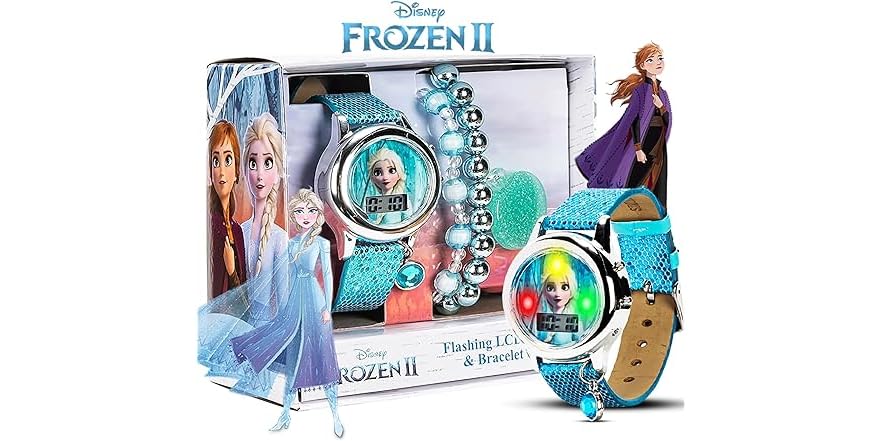 Disney Frozen II Elsa Watch w/LED