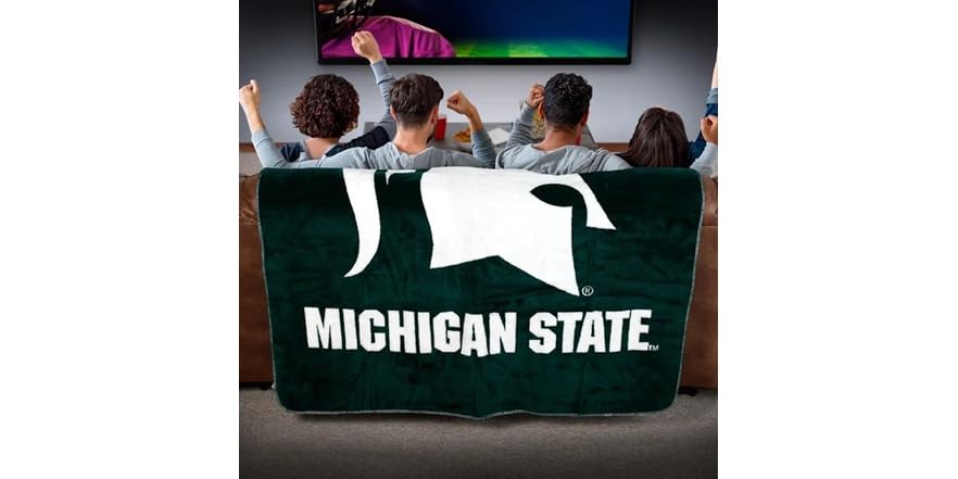 Michigan State Spartans Luxury Blanket