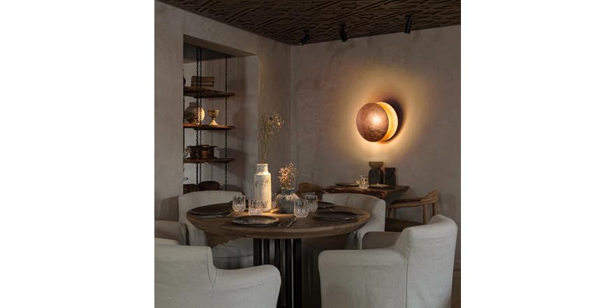 Phases of Moon Wall Fixture