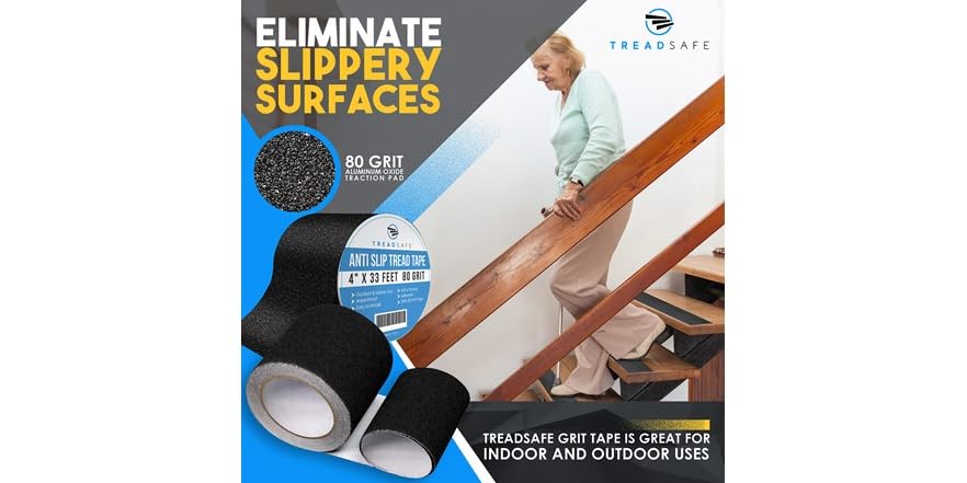 Treadsafe Anti-Slip Tread Tape (2-Pack)