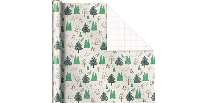 Rustic Christmas Wrapping Paper Set