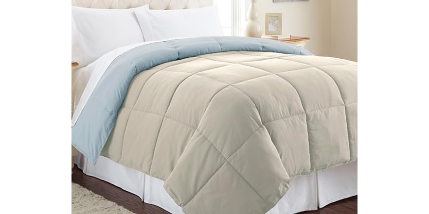 Down Alternative Reversible Comforter