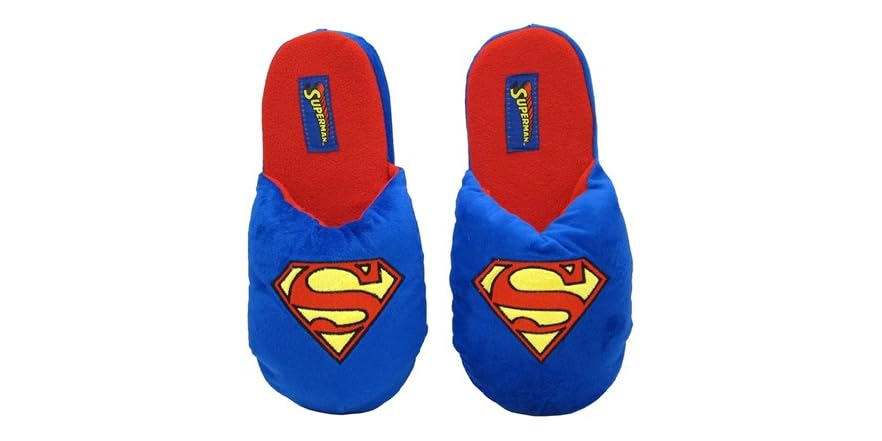 DC Comics Superhero Slippers- Adult