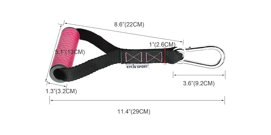 4 Pack Resistance Band Handles