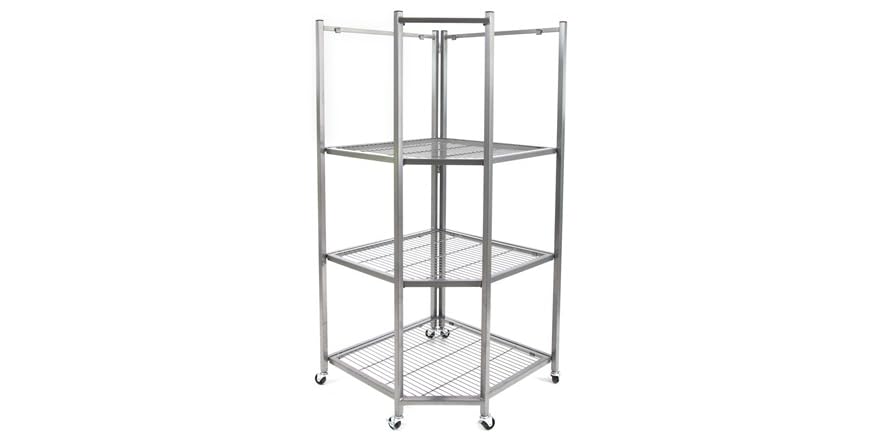 Origami Corner 4-Shelf Rack