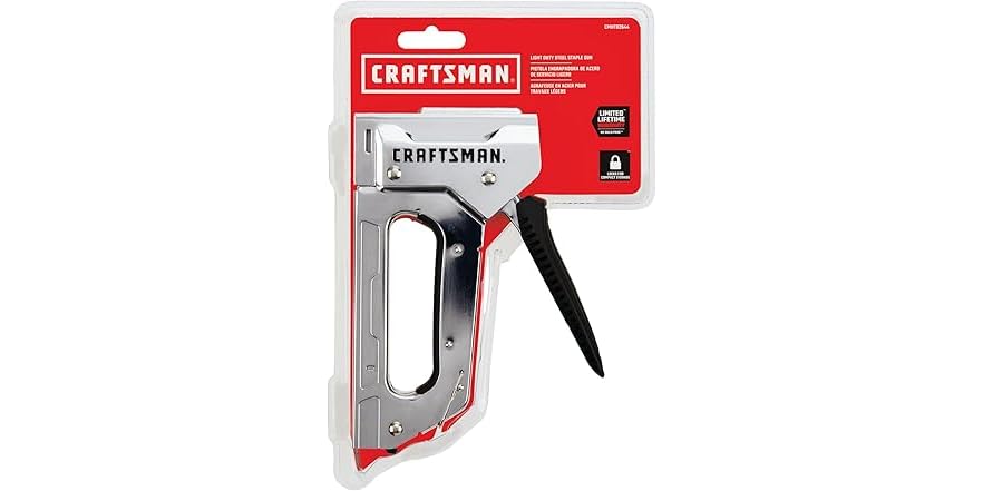CRAFTSMAN Light Duty Steel Stapler