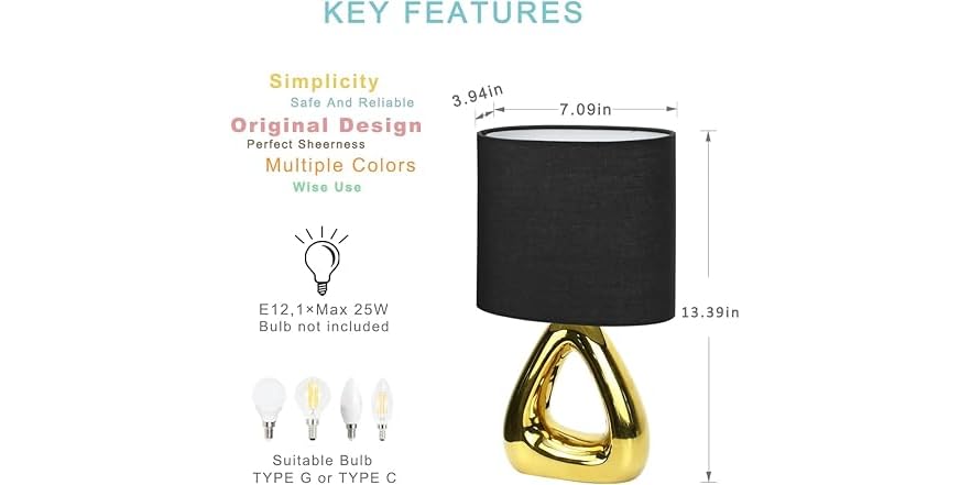 Lampwell LILA Small Ceramic Table Lamp