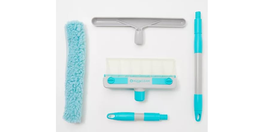 AquaClean V37122 5-Pc Dual-Side Squeegee System