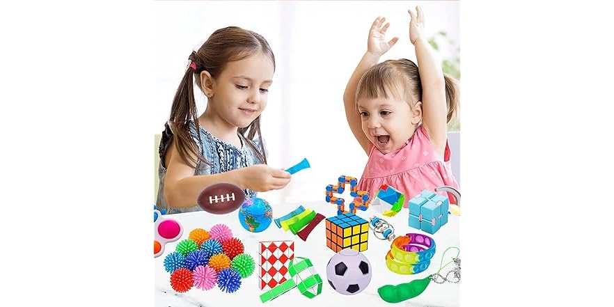 TOMTY (60 Piece) Fidget Toy Set
