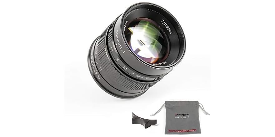7artisans 55mm/F1.4 APS-C Manual Fixed Lens