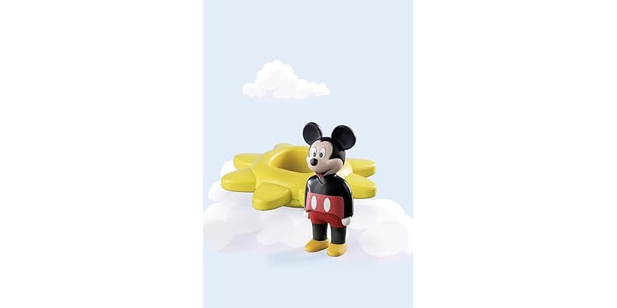 Mickey's Spinning Sun w/ Rattle Feature