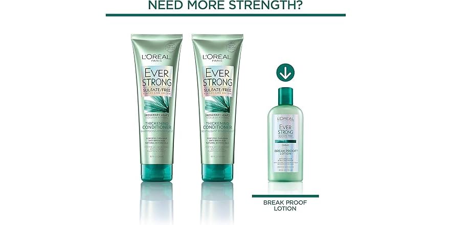 L’Oréal Paris EverStrong Sulfate Free Thickening Shampoo