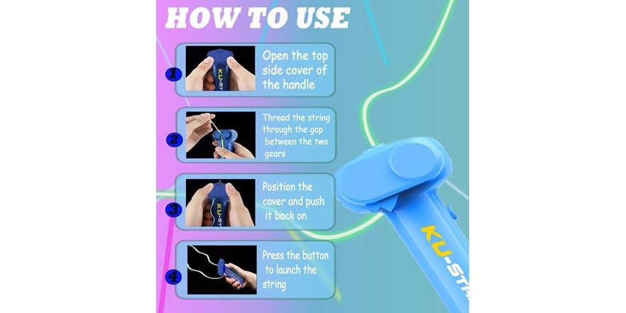 Lasso String Shooter Loop Toy