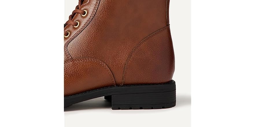 Amazon Men's Cap Toe Combat Boots (12)