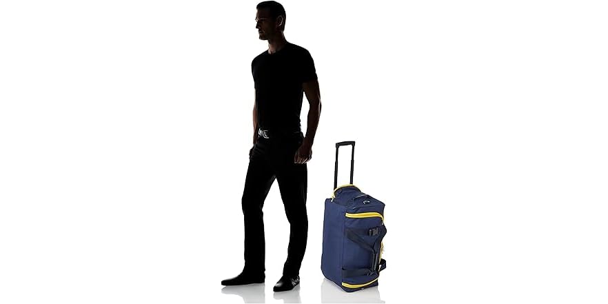 Rockland 40" Rolling Duffel Navy