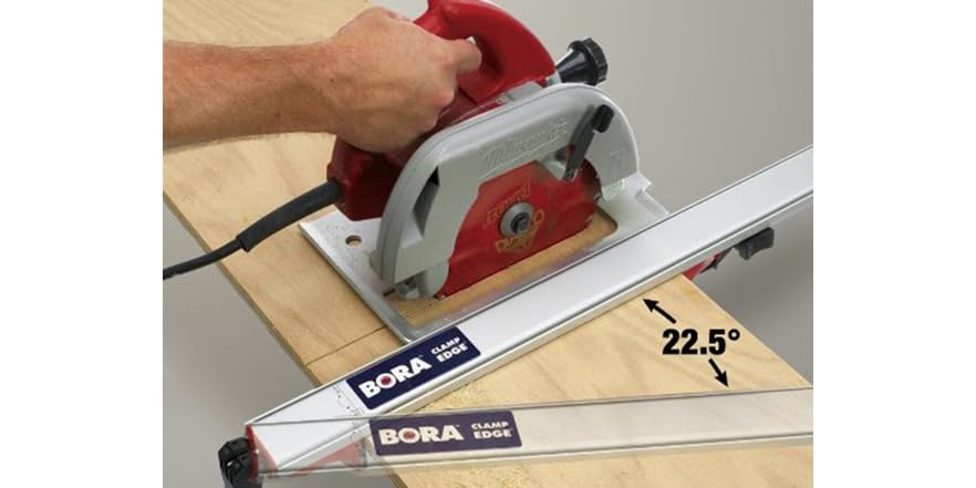 3 Piece Clamp Edge Power Tool Guide Set