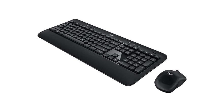 Logitech Advanced Wireless Keyboard And Mouse