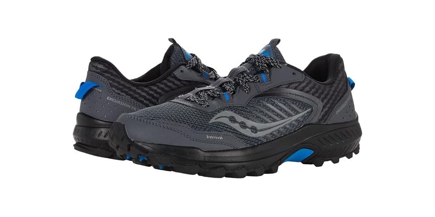 Saucony Excursion TR15 GTX Mens Running Shoes Black/Shadow