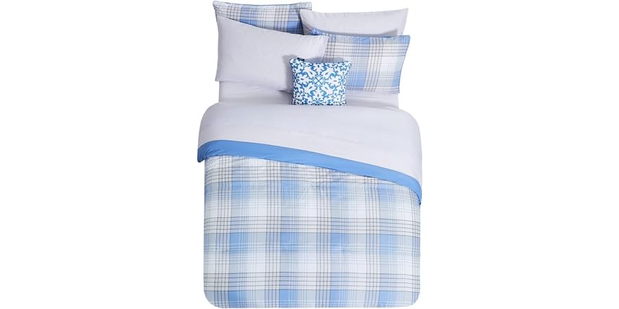 Chaps Bed-in-a-Bag 8-Piece Comforter Set