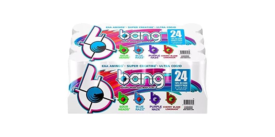 Bang Energy Drink Variety, 24-Pack