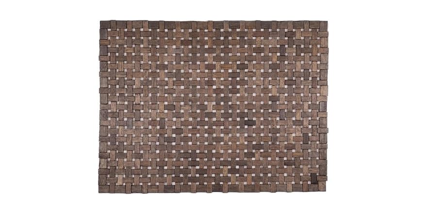 Entryways Exotic Wood Douglas Doormat/Rug 18x30
