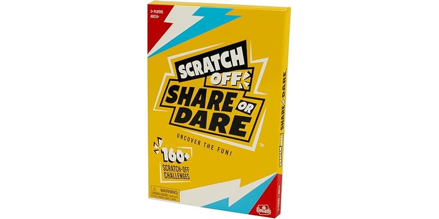 Goliath Scratch Off Share or Dare Game