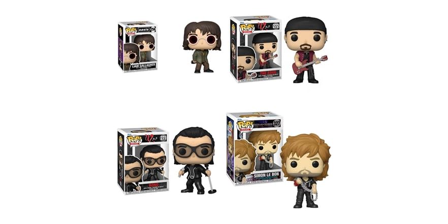 Funko Pop! 4 pack- Music Icons IV