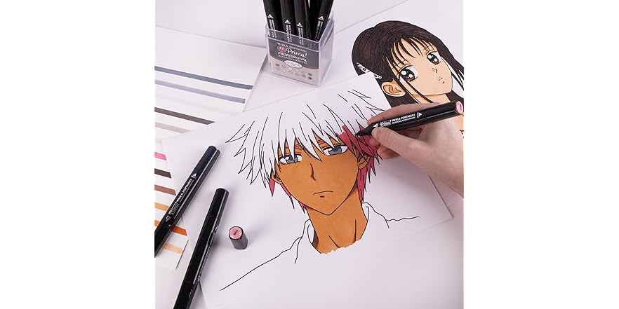Prima Professional Alcohol Markers (Au Naturale)