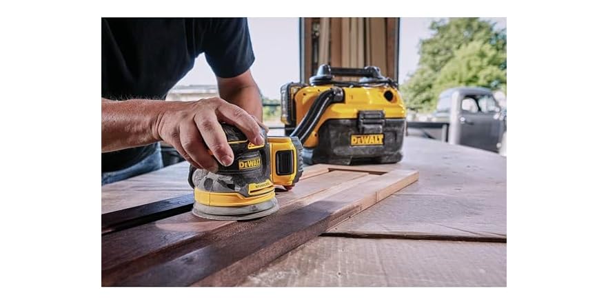 DEWALT DCW210P1 20V MAX Random Orbital Sander Kit