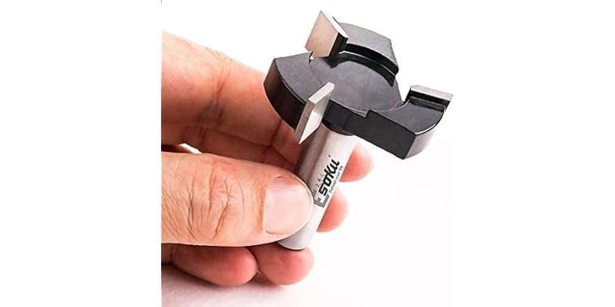 Esoku 1/2 inch Router Bit, Slabs Flattening