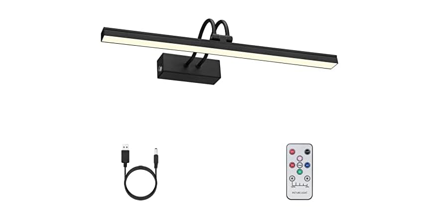 Wireless Gallery Light with Remote