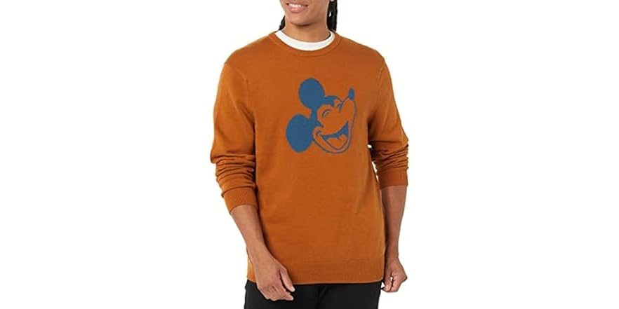 Amazon Men's Disney Crew Sweater