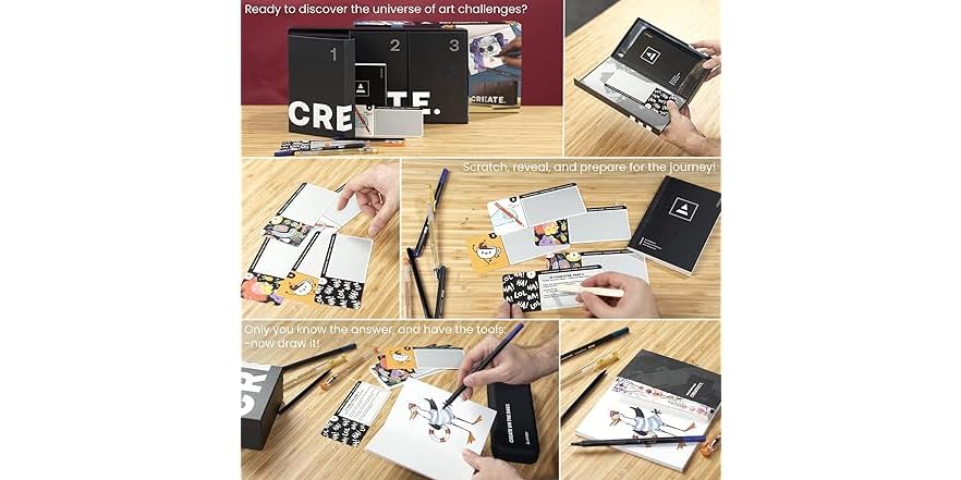 ARTEZA Creative Kickstarter Art Set