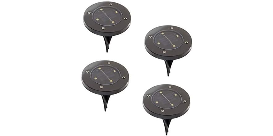 Multi Pack Bell+Howell Solar Disk Lights