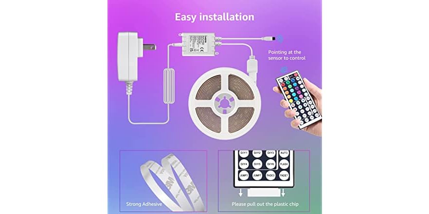 Lepro LED Strip Lights, RGB LED Strips