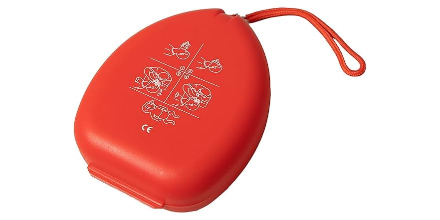 PrimaCare CPR Rescue Mask Red