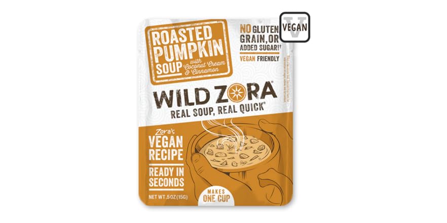 Wild Zora Vegan Soups 15 Pack